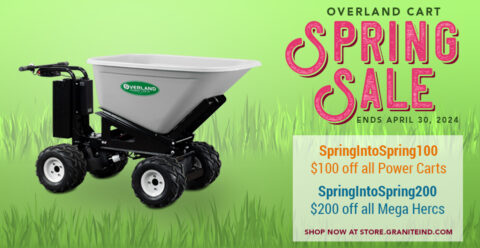 Overland Power Cart 2024 Spring Sale! | Overland Carts